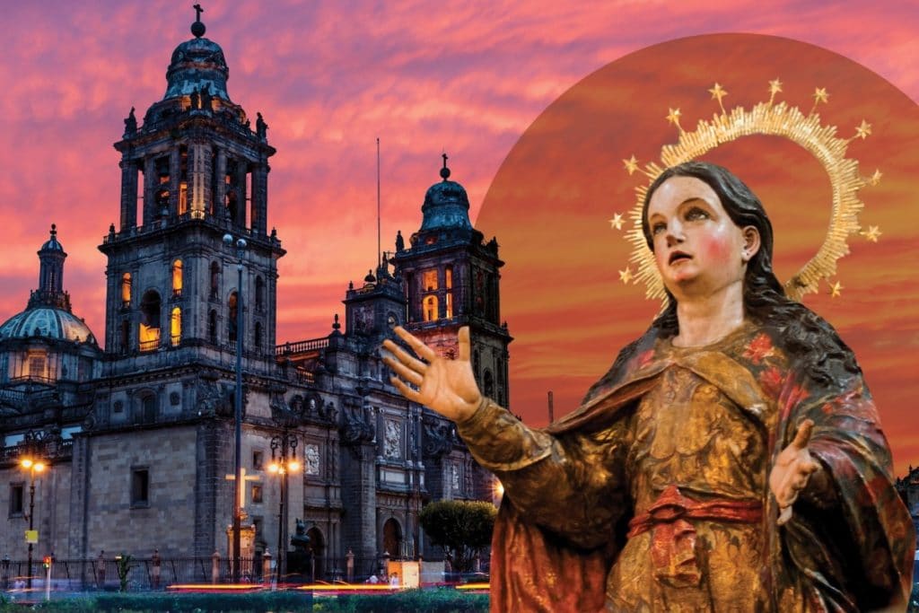 La Virgen de la Asunción, la dedicación de la Catedral de México