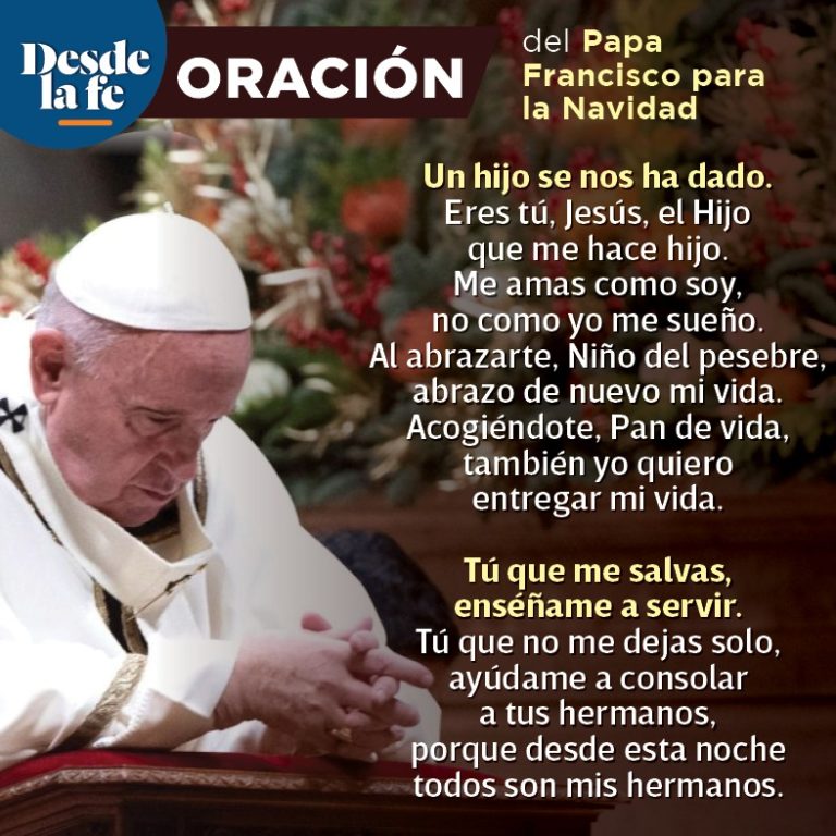 Navidad 2025: 3 oraciones cortas