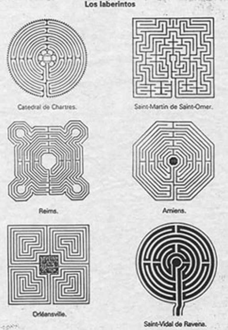¿Por qué hay laberintos en algunas iglesias?