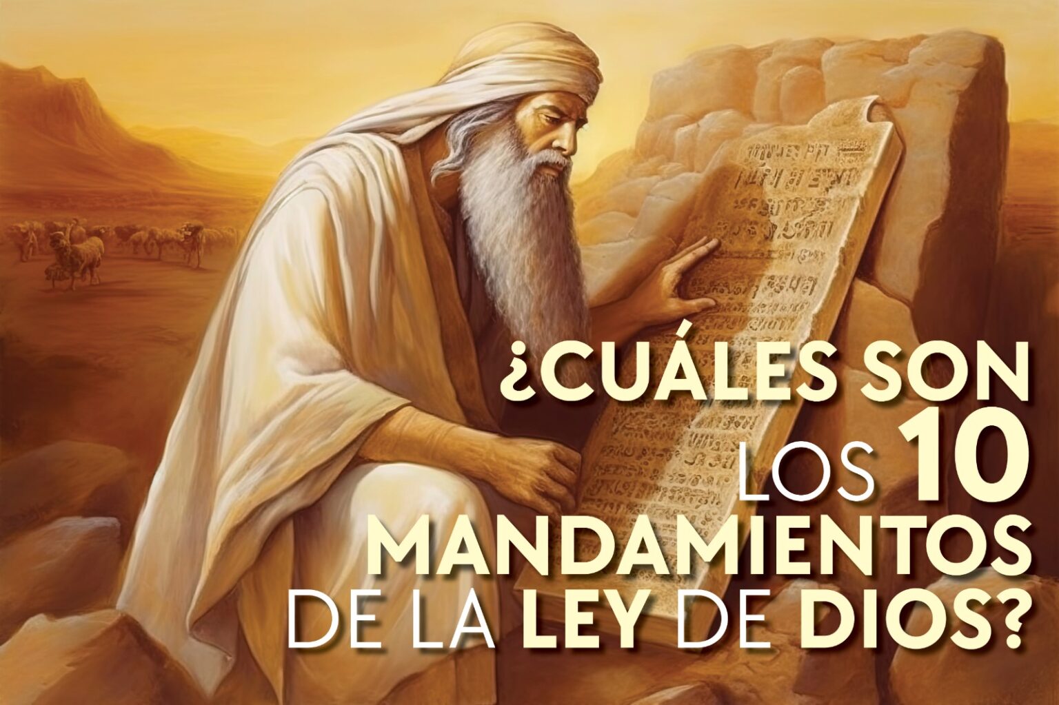 10 mandamientos de la ley de Dios | Desde la Fe