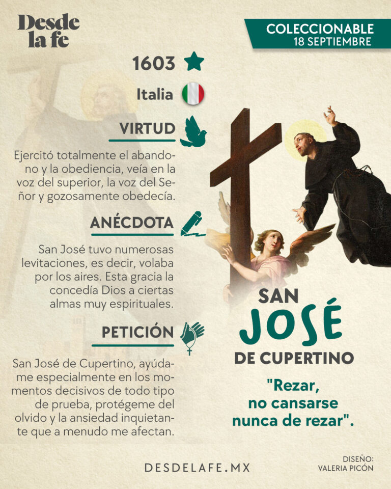 San José de Cupertino: el santo que levitaba cuando oraba