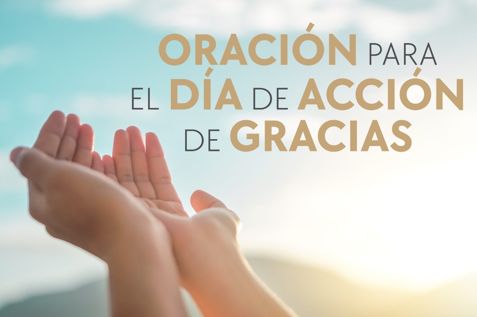 ️ Oración católica para el Día de Acción de Gracias (Thanksgiving) | 2023