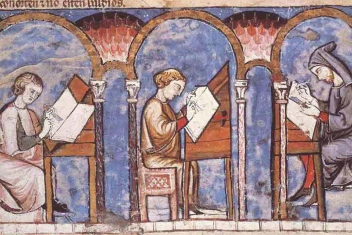 Monjes copistas: la historia de las "imprentas" de la Edad Media